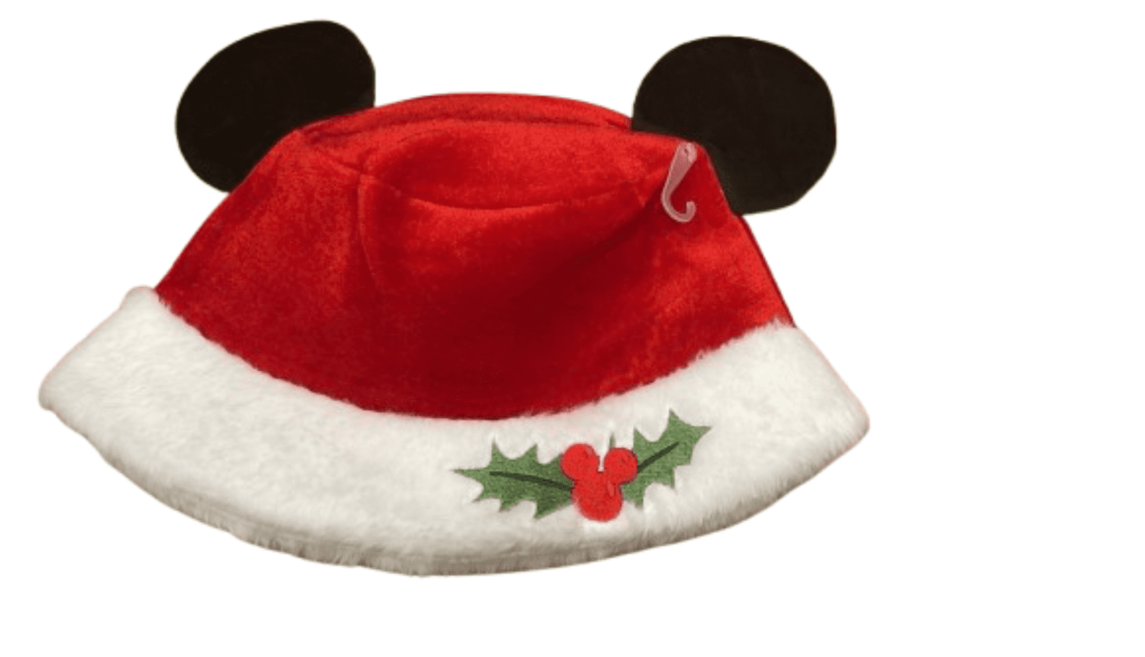 Disney Parks Mickey Ears Santa Bucket Christmas Holiday Hat New with ...