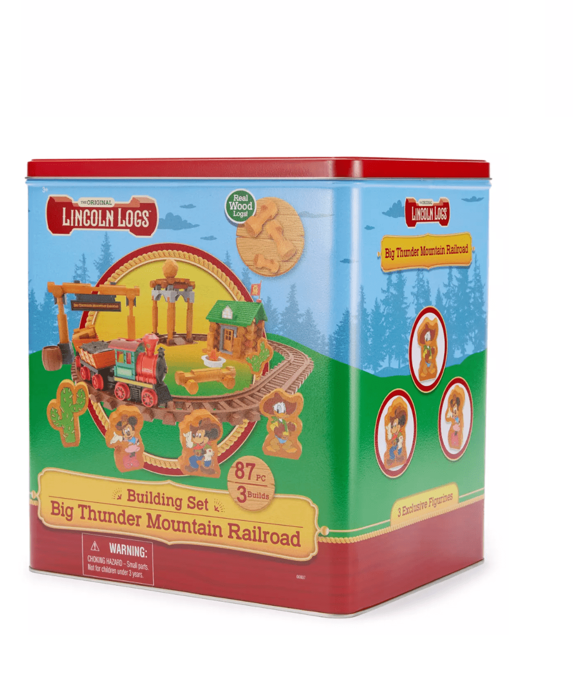 Disney Parks Mickey Friends Big Thunder Mountain Railroad Lincoln Logs ...