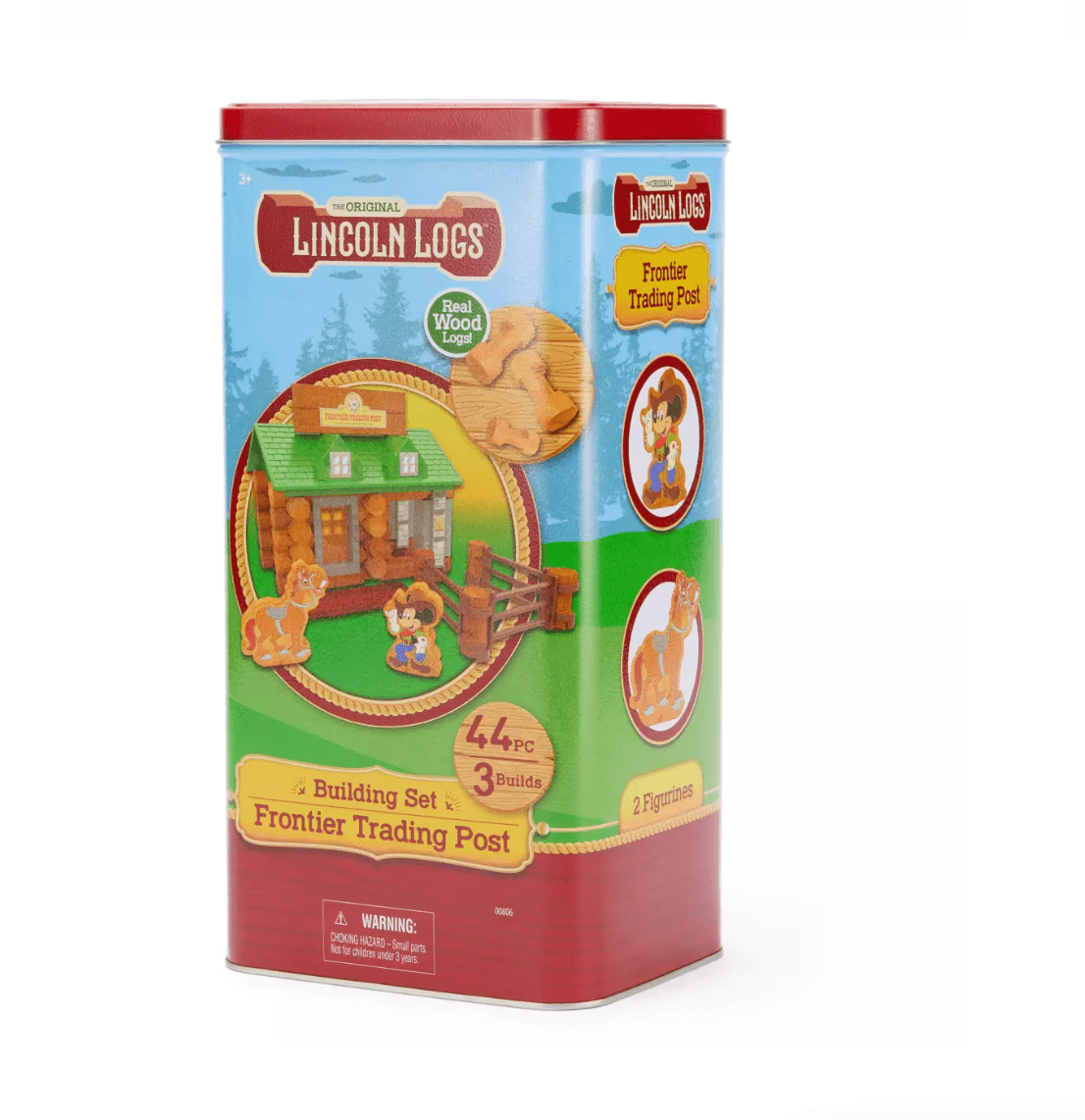 Disney Parks Mickey Frontier Trading Post Lincoln Logs Building Set Toy ...