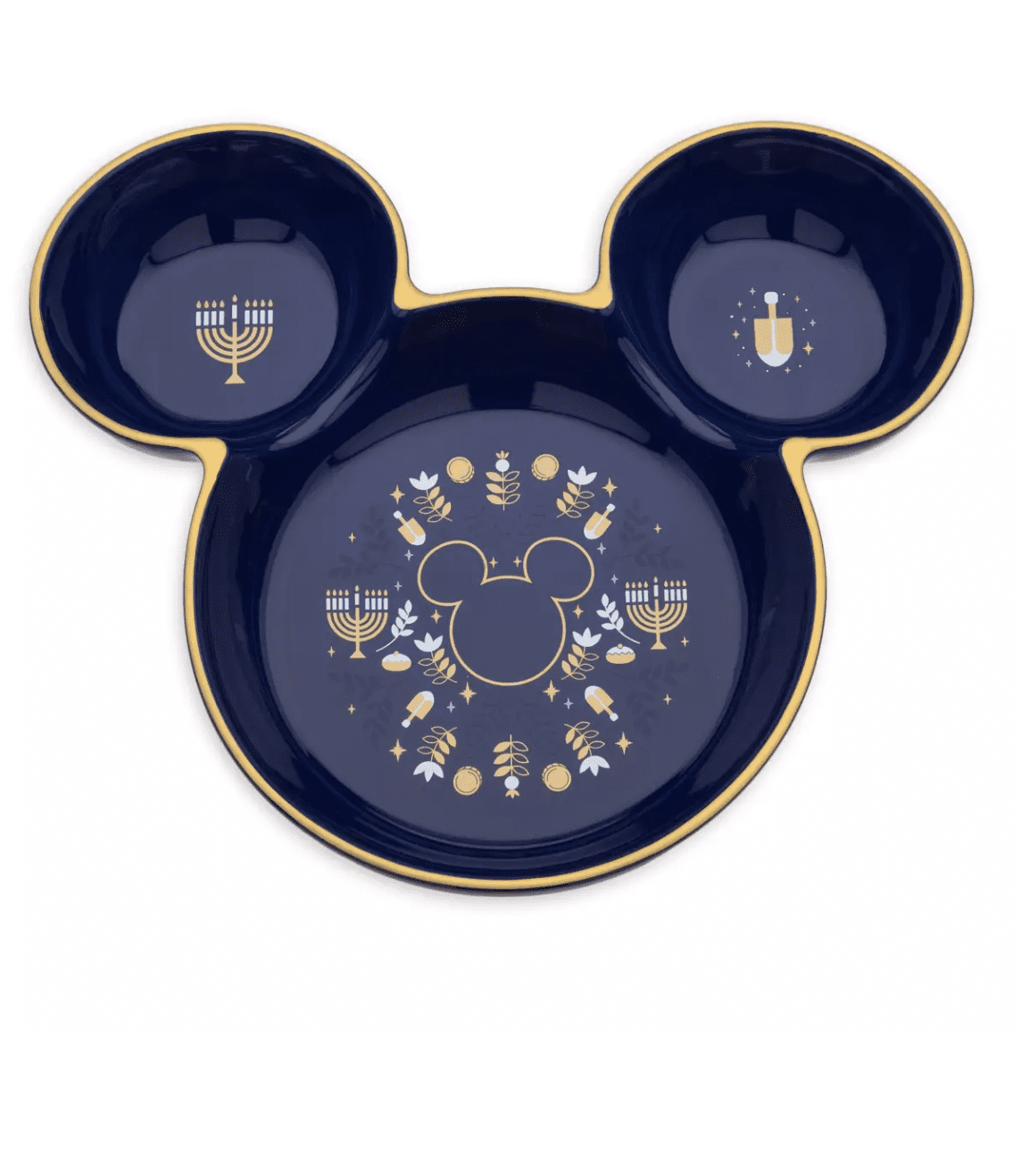 Disney Parks Mickey Icon Dreidels Menorahs and Sufganiyot Serving ...