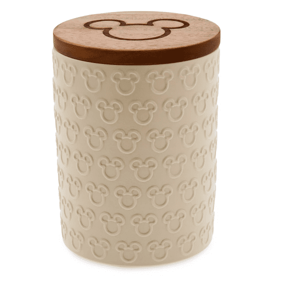 Disney Parks Large Pet Treat Storage Canister, Mickey Icon Design ...