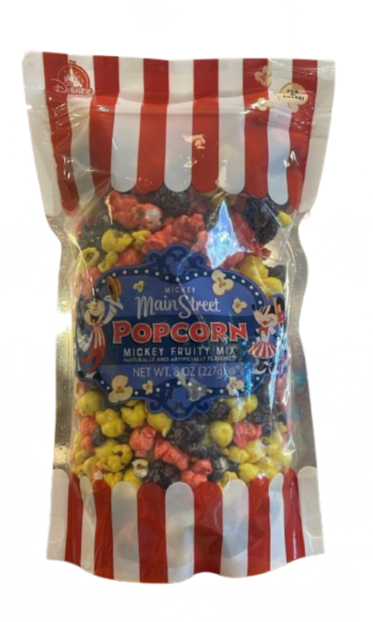 Disney Parks Mickey Main Street Popcorn Fruity Mix New Sealed - Walmart.com