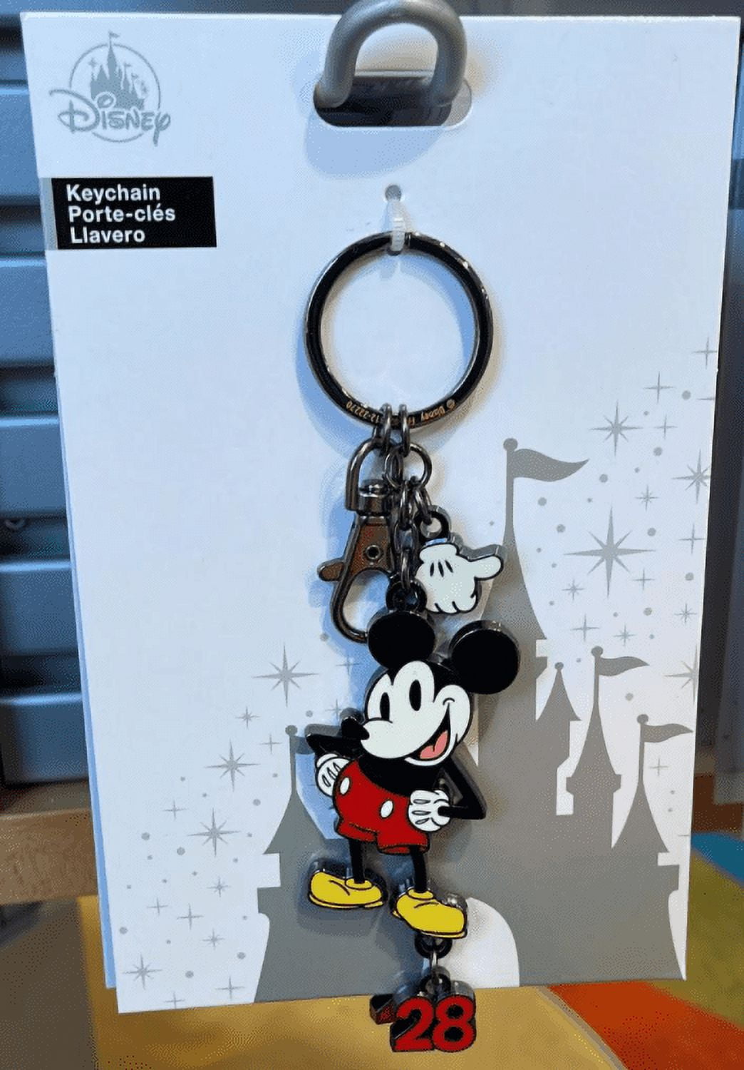 Disney Parks Mickey Mouse 28 Metal Keychains - New with Tag, Smoke and ...