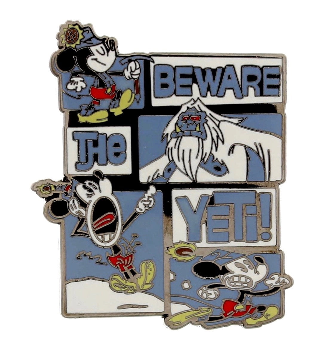 Disney Parks Mickey Mouse Beware the Yeti Pin New with Card - Walmart.com