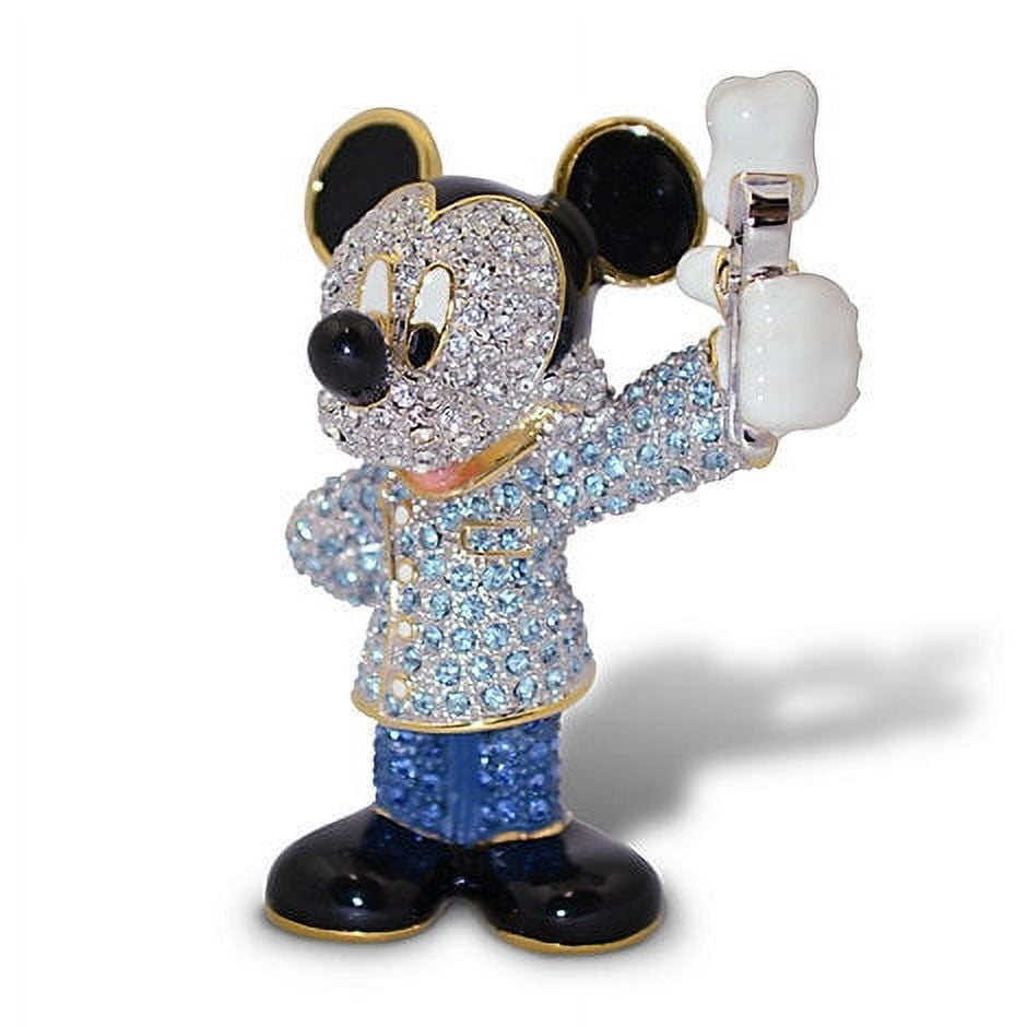 Disney Parks Mickey Mouse Dentist Jeweled Figurine by Arribas Brothers ...