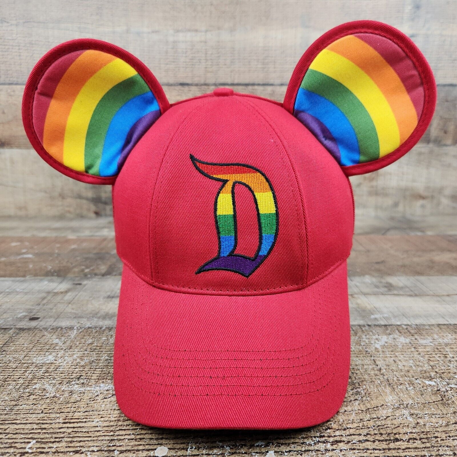 Disney Parks Mickey Mouse Ear Hat Rainbow LGBTQ Gay Pride Cap - Walmart.com