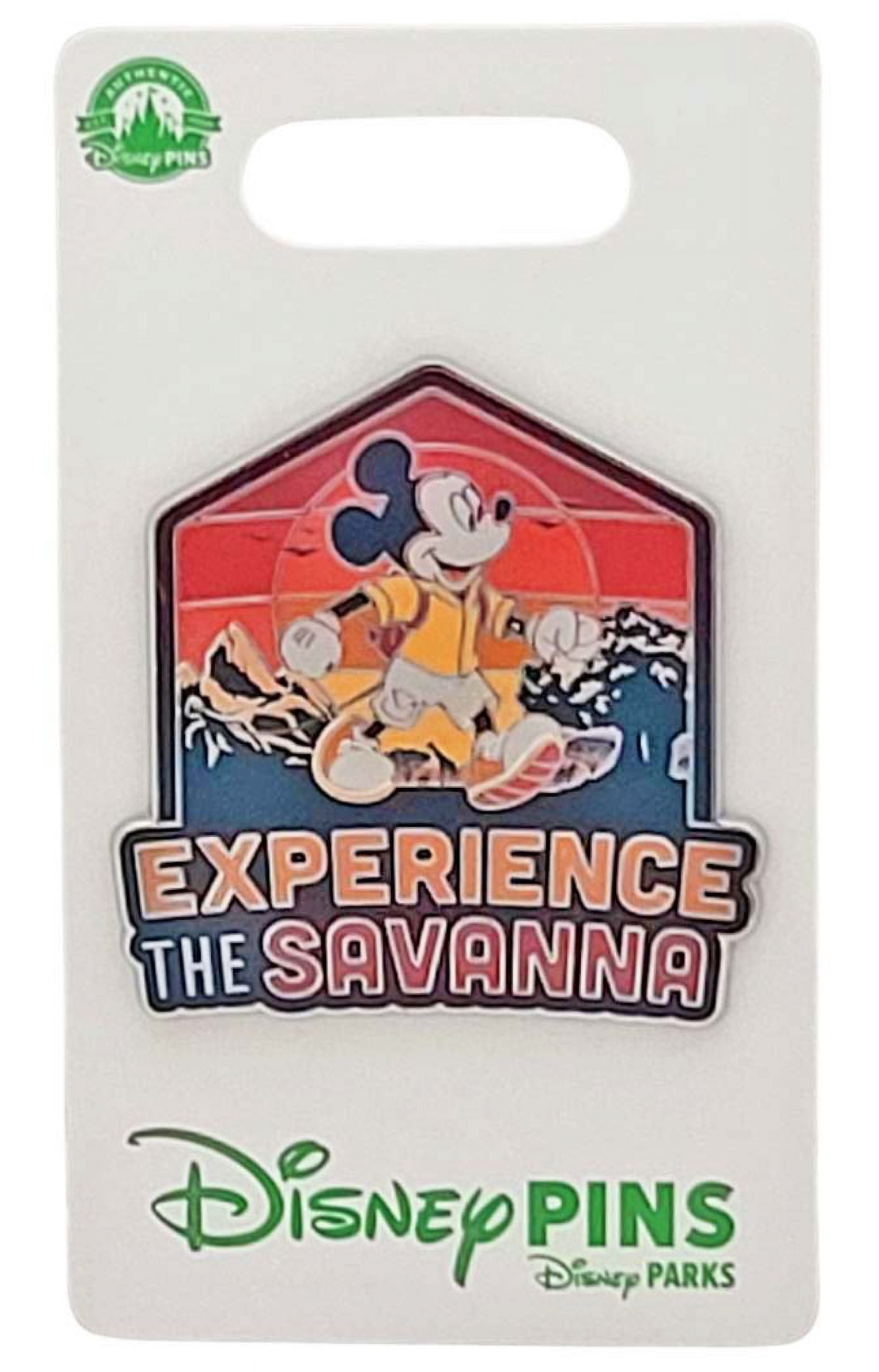 Disney Parks Mickey Mouse Experience The Savanna Pin New with Card ...