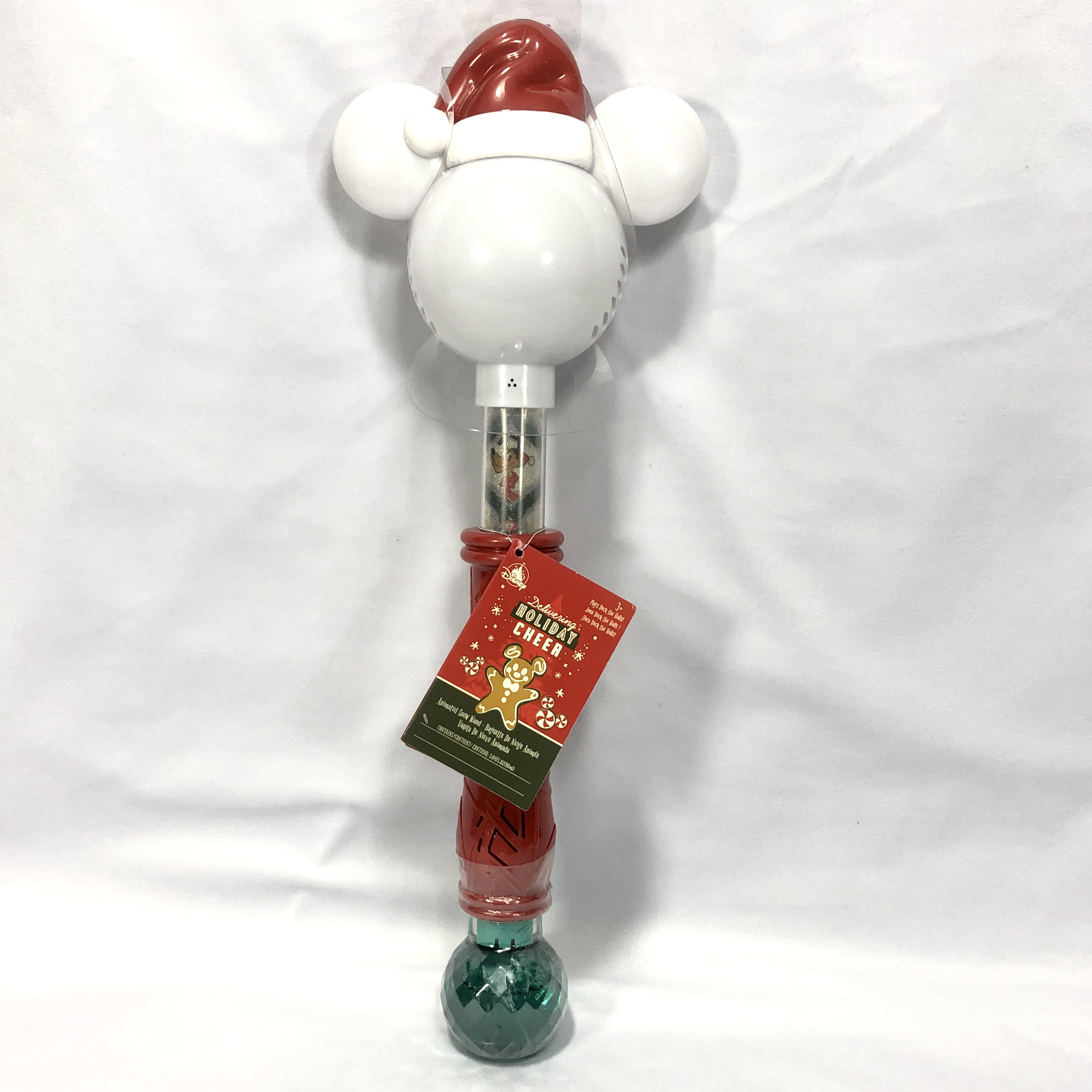 Disney Parks Christmas Mickey Mouse Animated Holiday Light-Up Singing ...