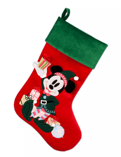 Disney Parks Mickey Mouse Holiday Stocking New with Tag - Walmart.com