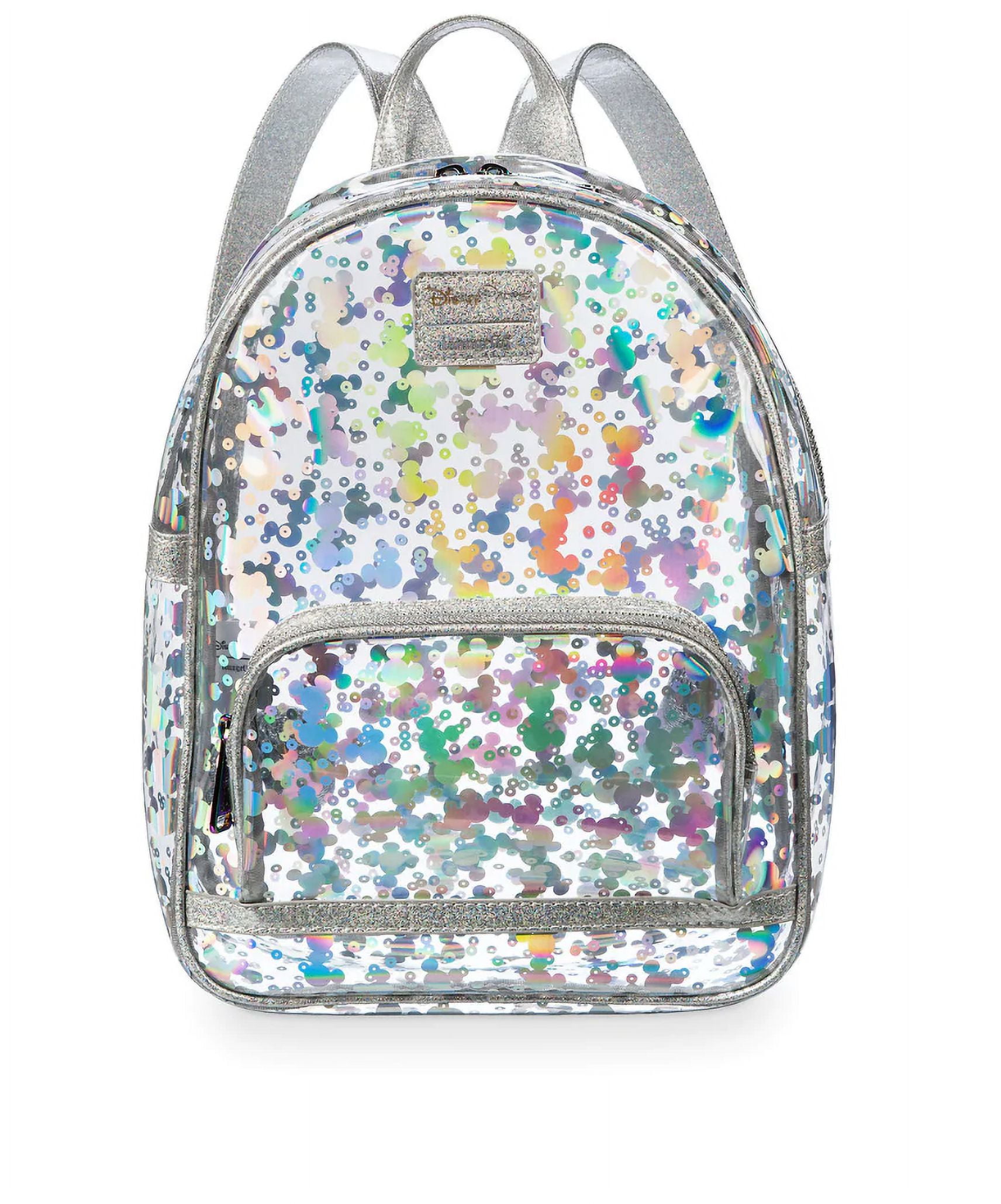 Mini Metallic Backpack