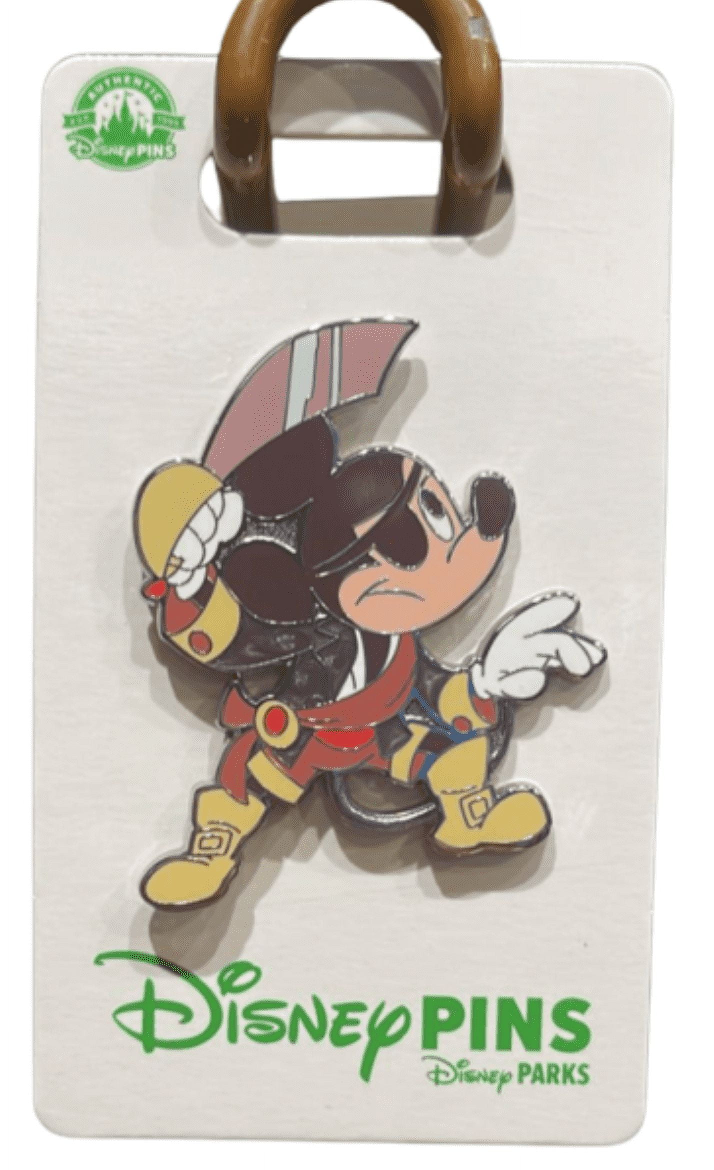 Disney Parks Mickey Mouse Pirate Pin New with Card - Walmart.com