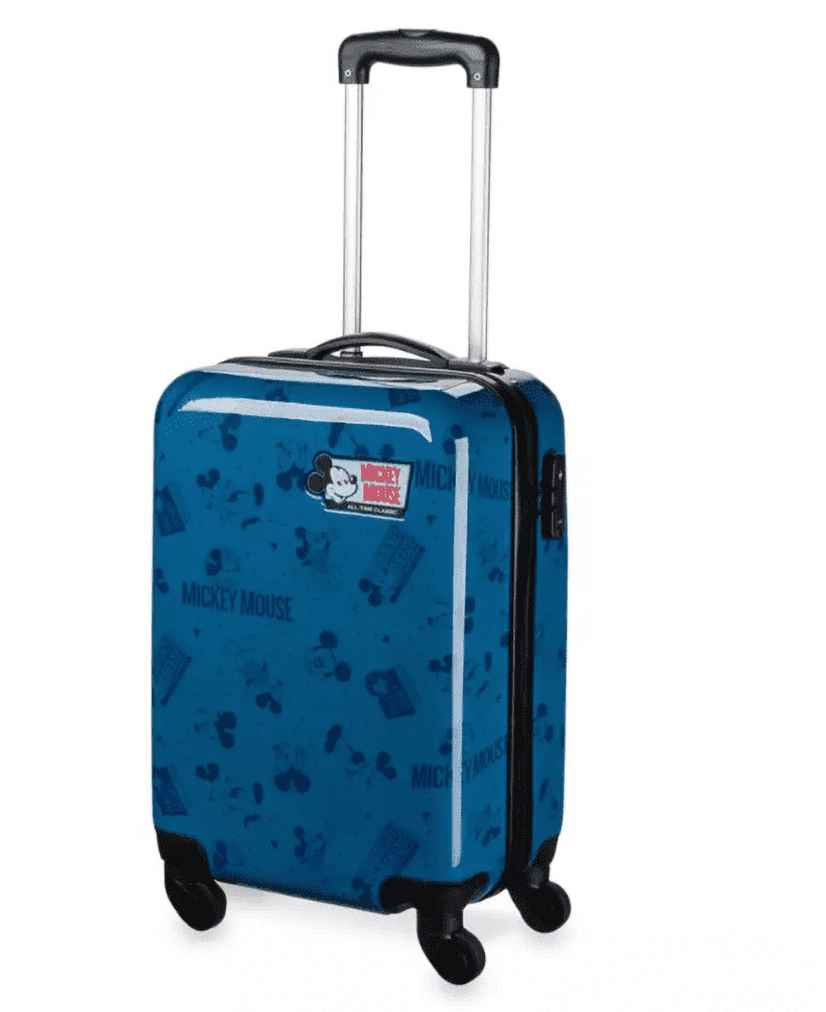 Disney Parks Mickey Mouse Rolling Luggage – Small 22 1/2'' New with ...