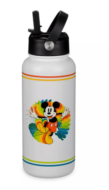 Disney Parks Mickey Mouse Stainless Steel Water Bottle with Straw for ...