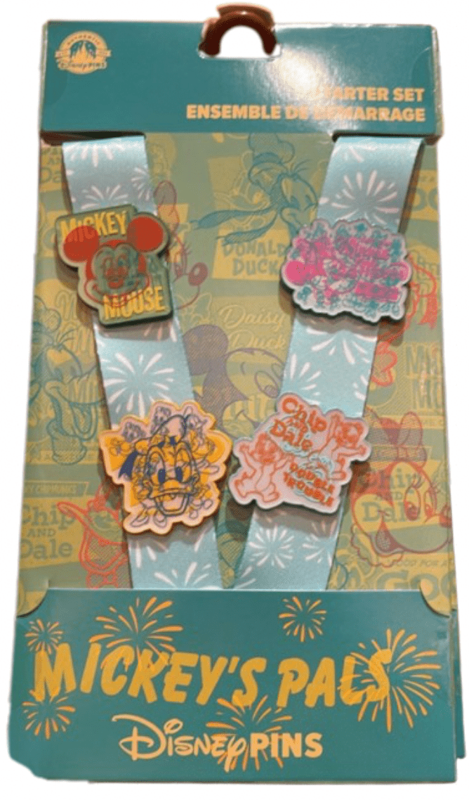 Disney Parks Mickey Mouse's Pals Pin Trading Starter Set New with Tag ...