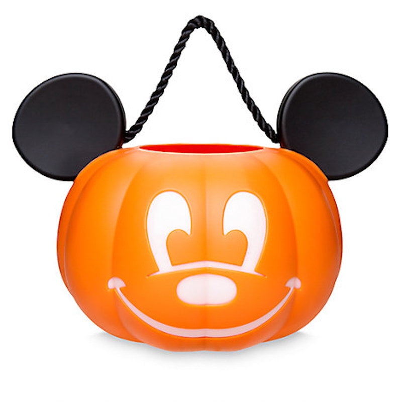 Disney Parks Mickey Pumpkin Halloween Light Up Trick or Treat Bucket ...