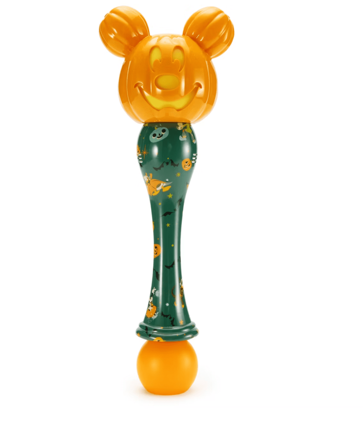 Disney Parks Mickey Pumpkin Jack-o'-Lantern Halloween Light-Up Bubble ...