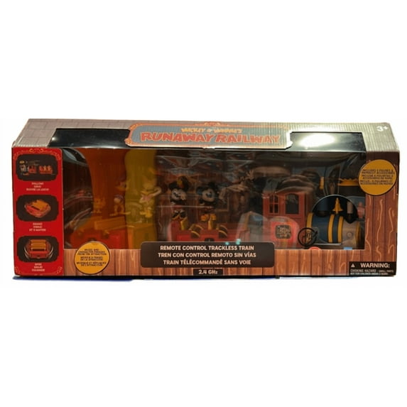 Disney Parks Mickey Runaway Railway Remote Control Trackless Train Toy ...