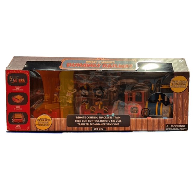 Disney Parks Mickey Runaway Railway Remote Control Trackless Train Toy ...