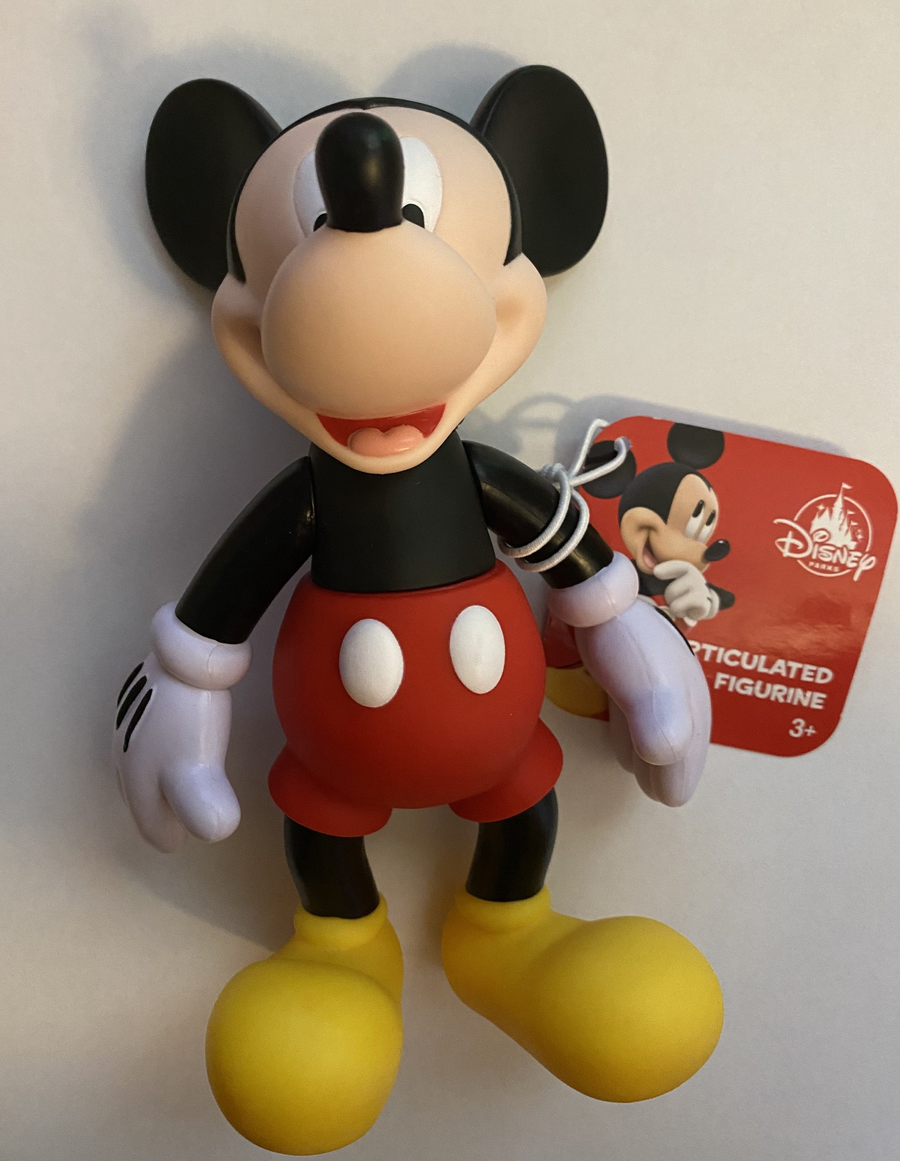 Disney Parks Mickey Vinyl Articulated Figure New with Tag - Walmart.com