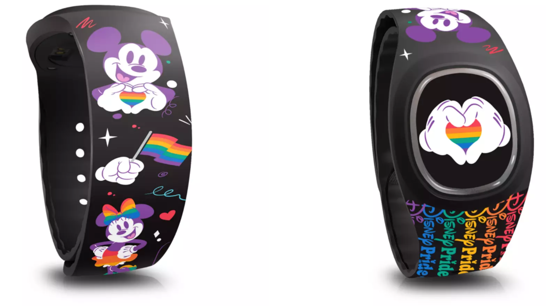 Disney Parks Mickey and Minnie Mouse MagicBand+ Pride Collection New ...