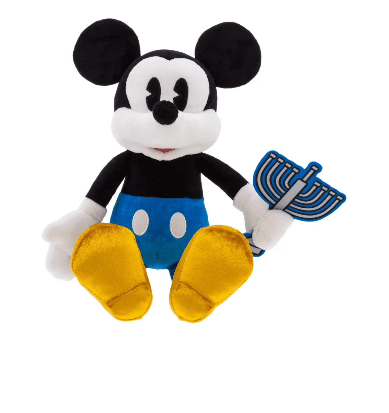Disney Parks Mickey with Menorah Hanukkah Plush New with Tag - Walmart.com