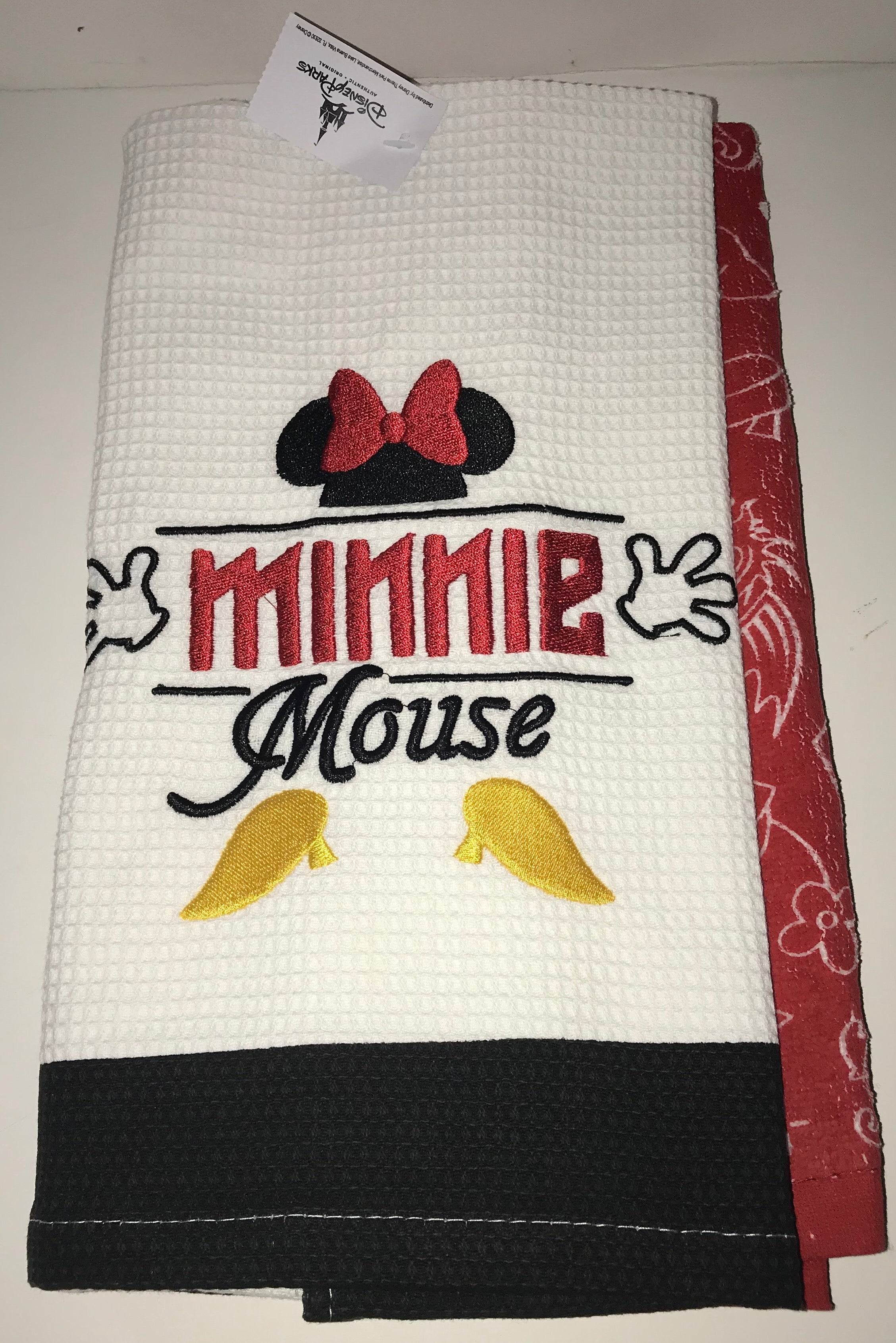 Disney Parks Minnie Mouse Body Parts Dish Towel Set New With Tag ...