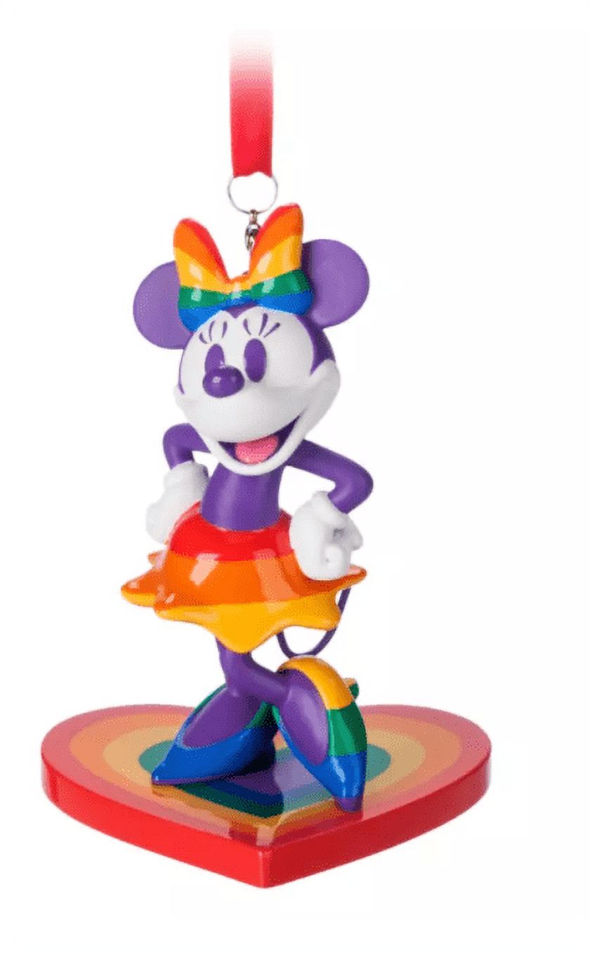 Disney Parks Minnie Mouse Sketchbook Ornament Pride Collection New With ...