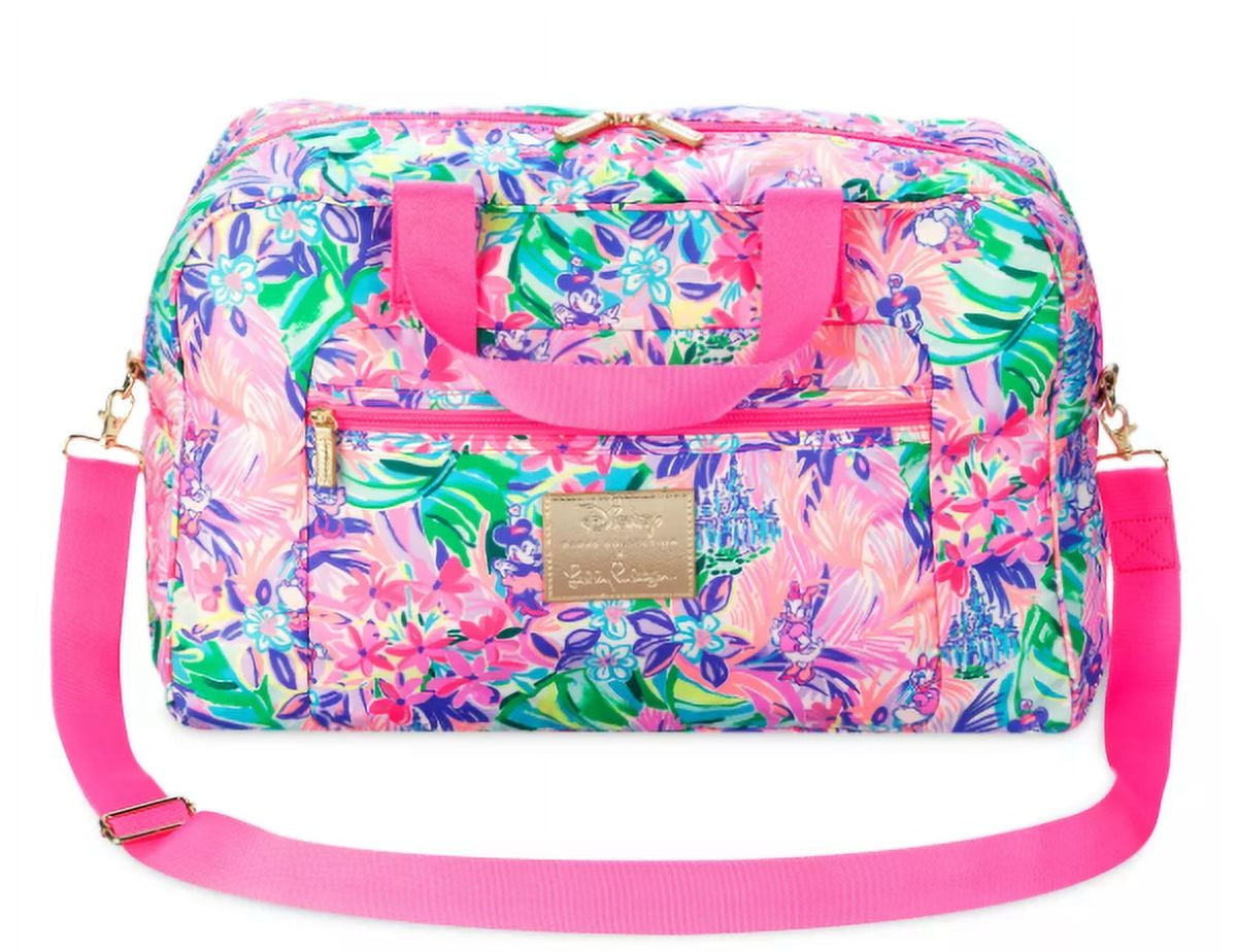 Disney Parks Minnie and Daisy Duck Weekender Bag by Lilly Pulitzer New ...