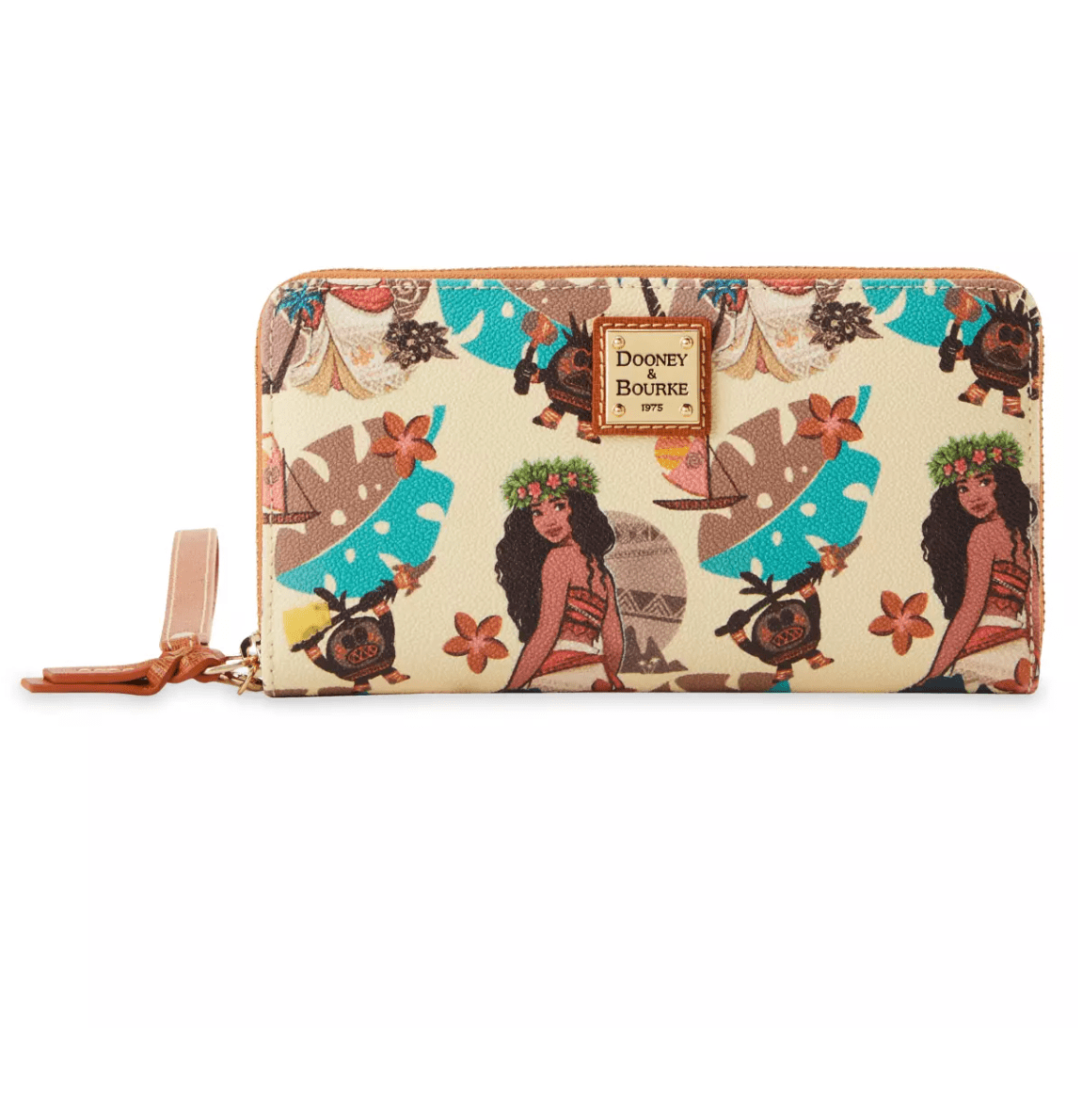 Disney Parks Moana Dooney & Bourke Wristlet Wallet New with Tag ...