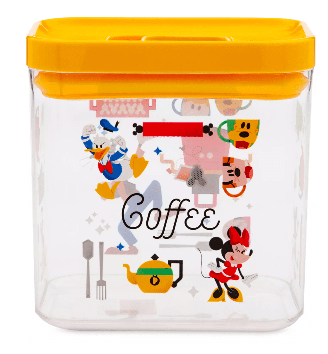 Disney Parks Mouse Ware Mickey and Friends Coffee Container New ...
