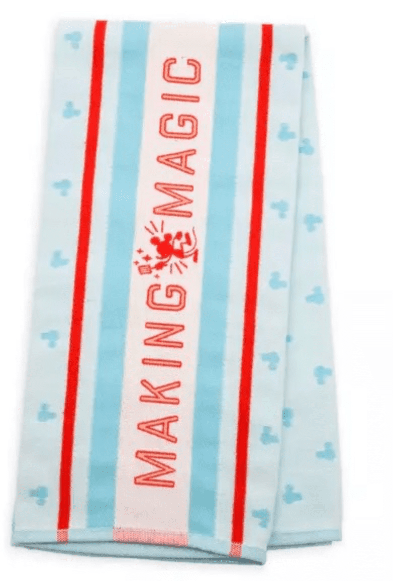 Disney Parks Mousewares Mickey Mouse Kitchen Towel Making MagicNew With ...