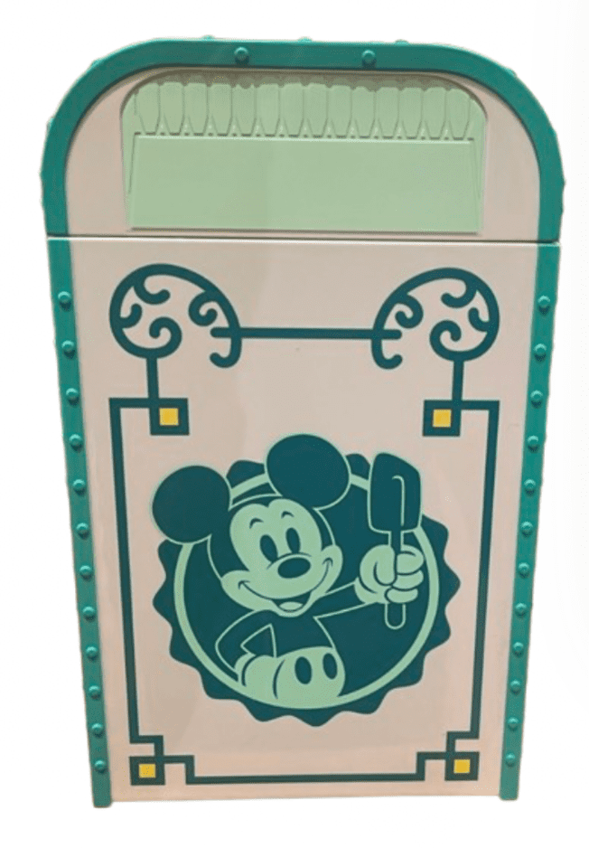 Disney Parks Mousewares Mickey Mouse Trash Can Container New With Tag ...