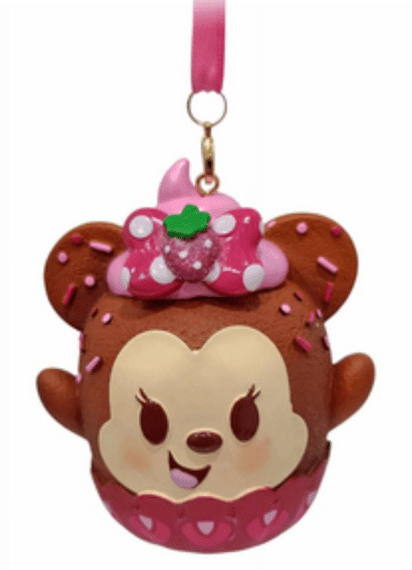 Disney Parks Munchlings Wild Strawberry Cupcake Minnie Ornament New ...