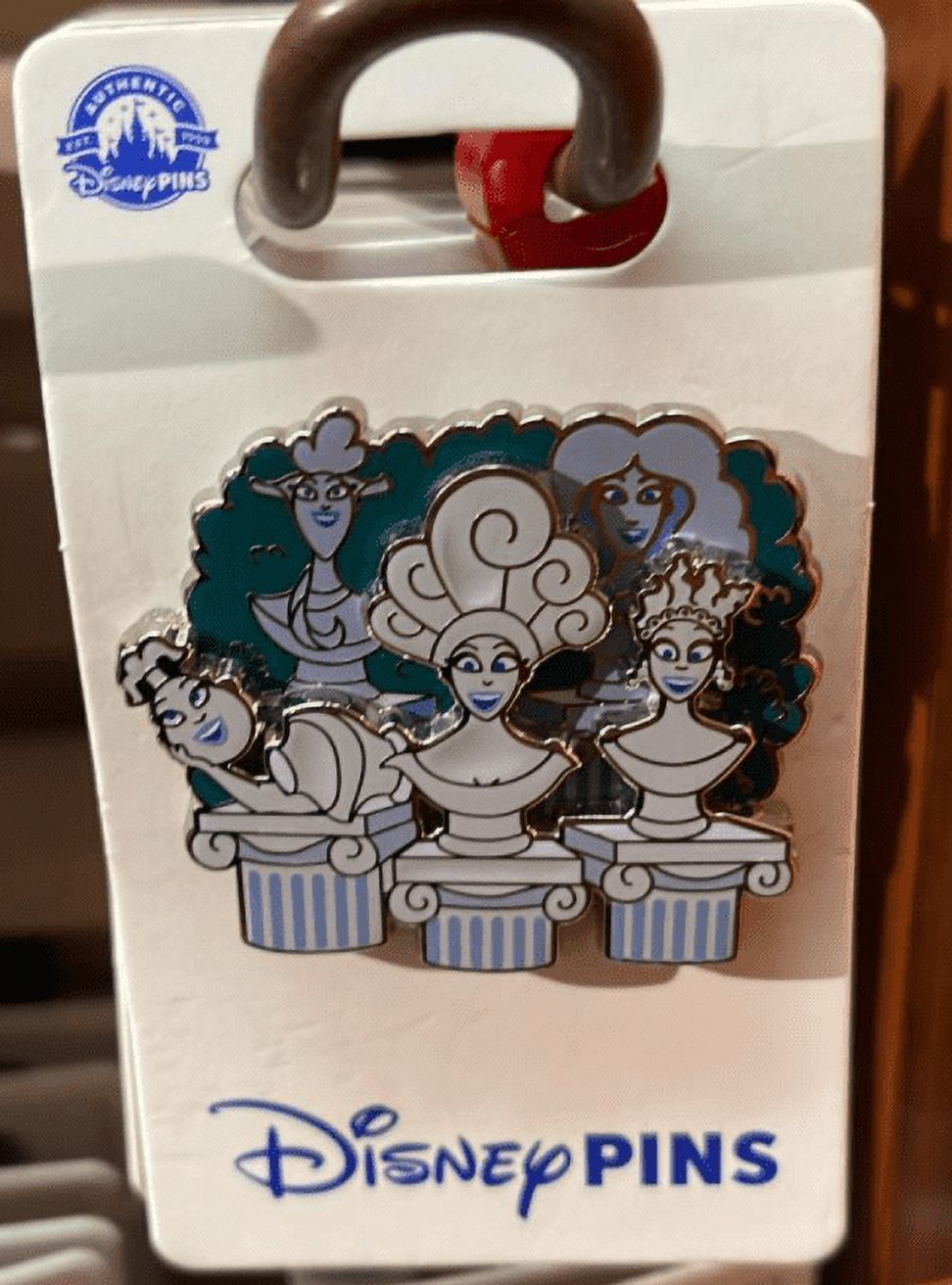 Disney Parks Muses as Busts Hercules Pin New With Card - Walmart.com