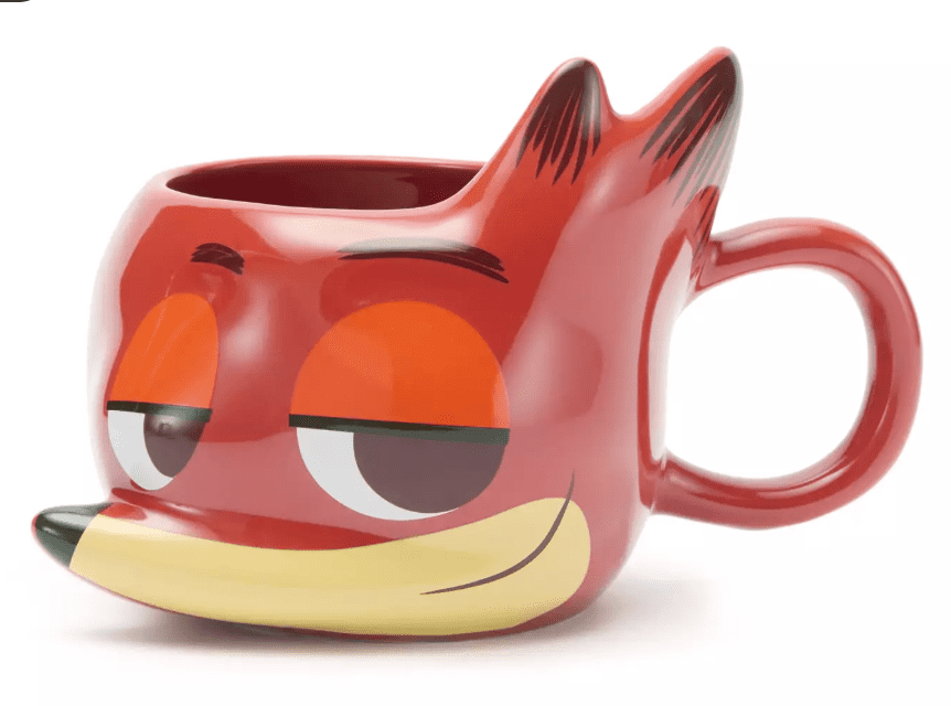 Disney Parks Nick Wilde Sculpted Coffee Mug, Zootopia New With Tag ...