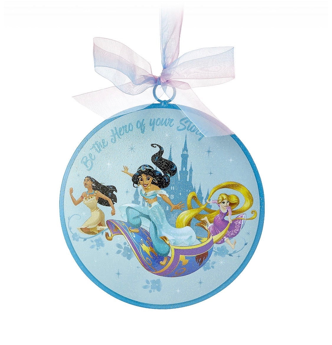 Disney Parks Nothing Can Stop a Princess Disc Christmas Ornament New ...