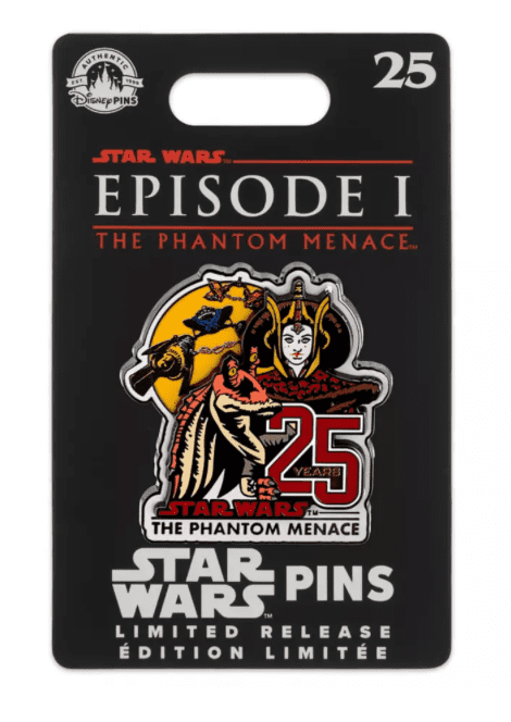 Disney Parks Padmé Amidala Pin Star Wars Episode 1 Phantom Menace 25th ...