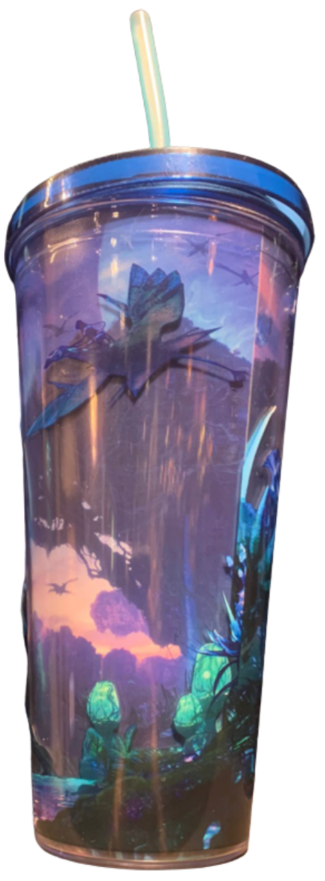 Disney Parks Pandora Avatar Way of Water Tumbler with Straw New with ...