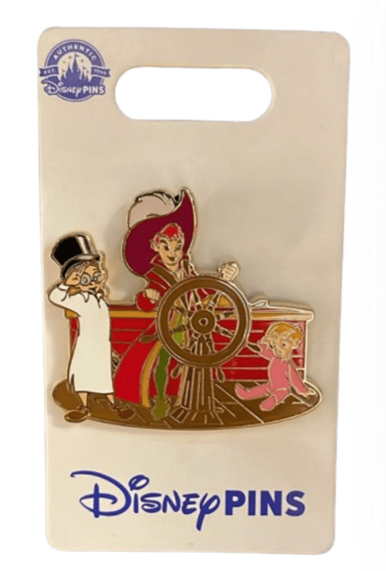Disney Parks Peter Pan Jolly Roger Pin New with Card - Walmart.com