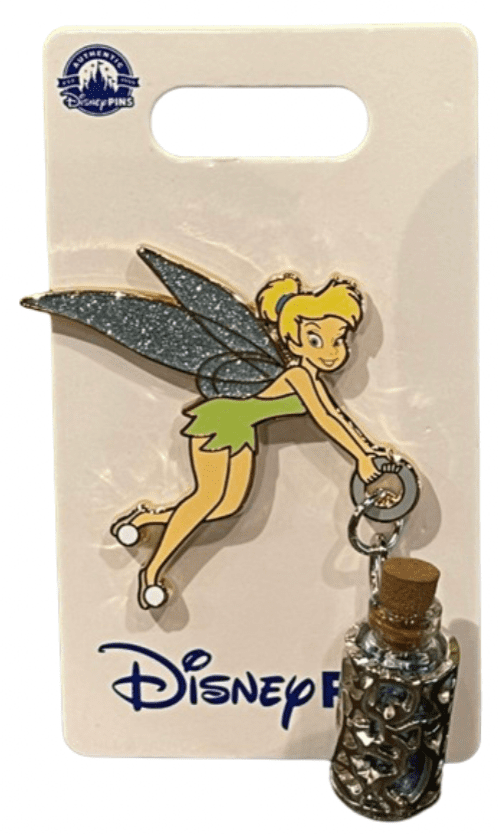 Disney Parks Peter Pan Tinker Bell with Bottle of Pixie Dust Pin New ...