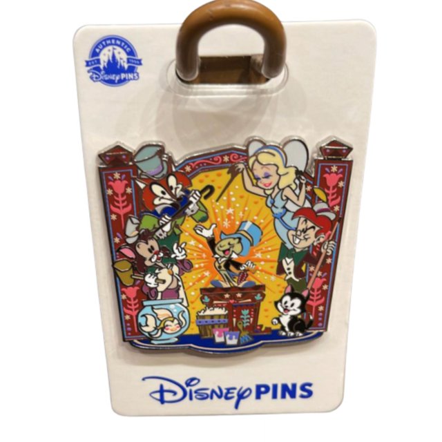 Disney Parks Pinocchio Cast Characters Pin New with Card - Walmart.com