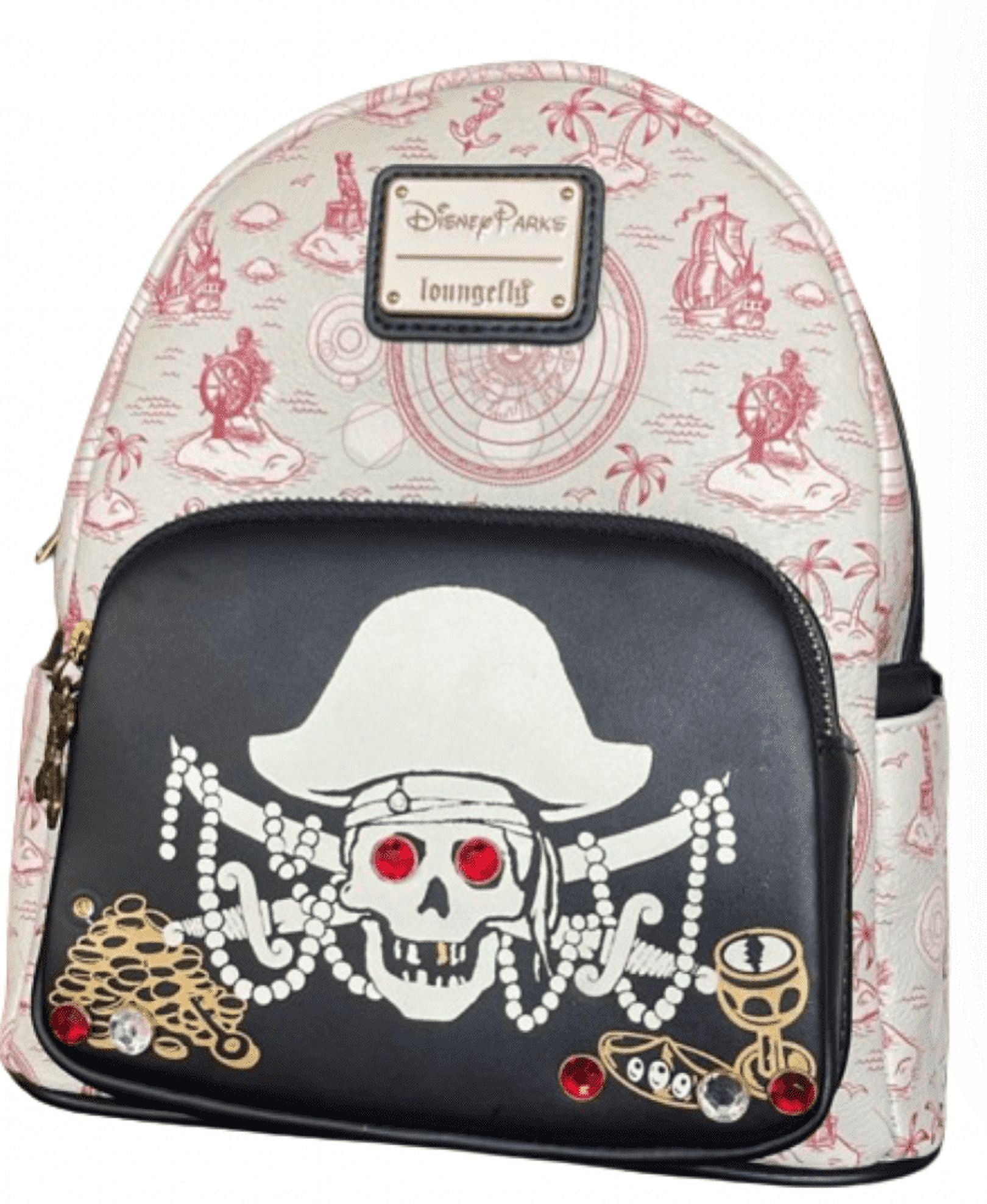 Disney Parks Pirates of the Caribbean Loungefly Mini Backpack New With ...