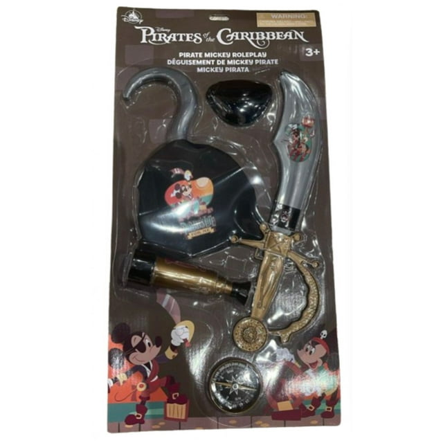 Disney Parks Pirates of the Caribbean Mickey Mouse Roleplay Playset New ...