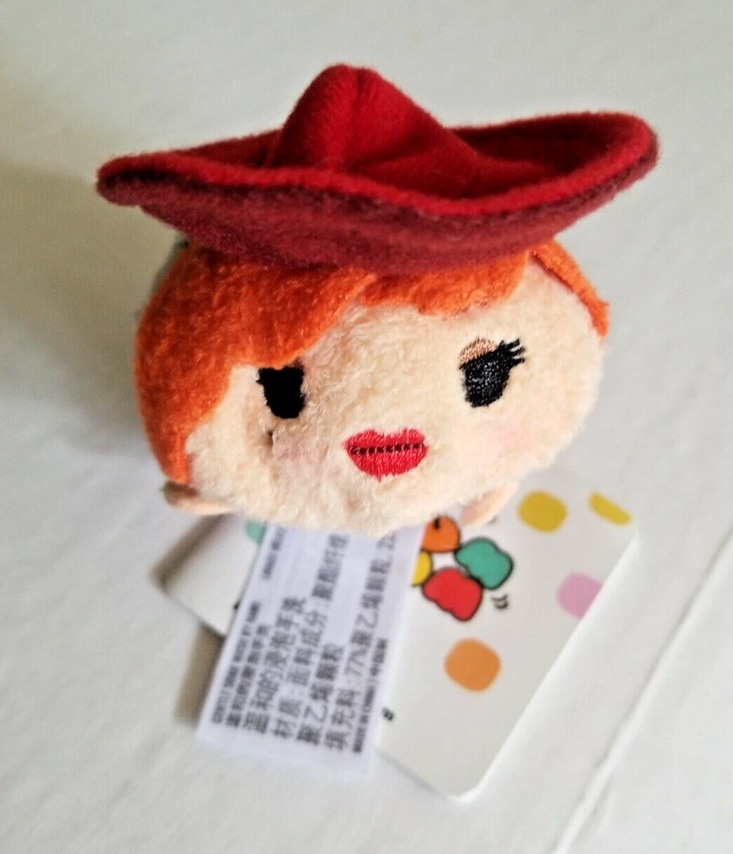 Disney Parks Pirates of the Caribbean Redhead Tsum Tsum Mini Plush ...