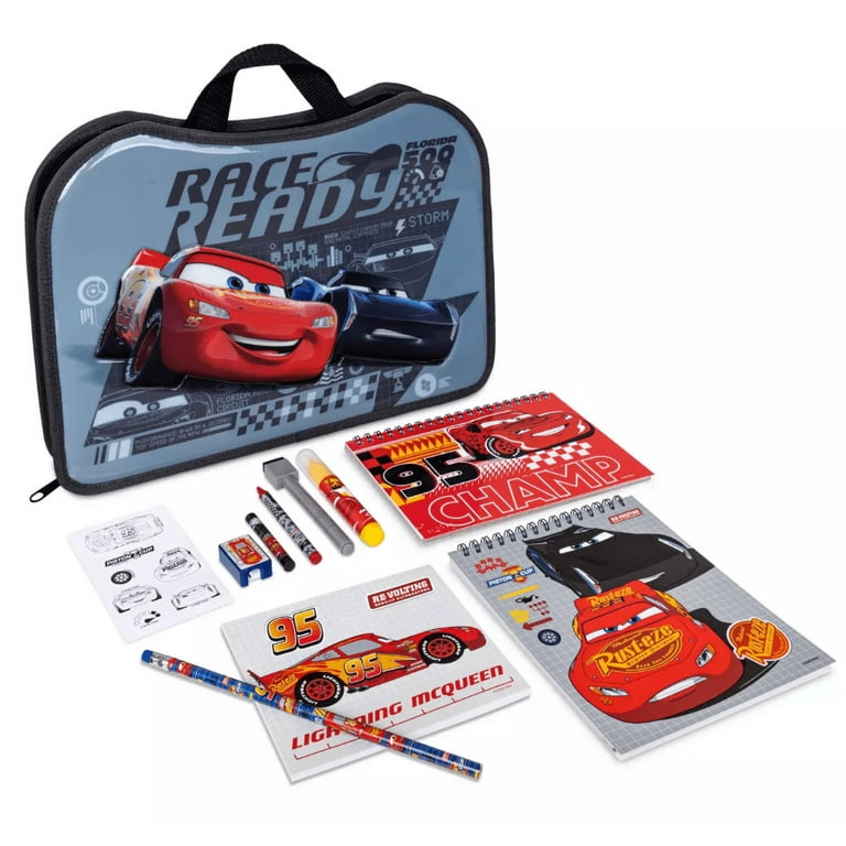 lightning mcqueen art set