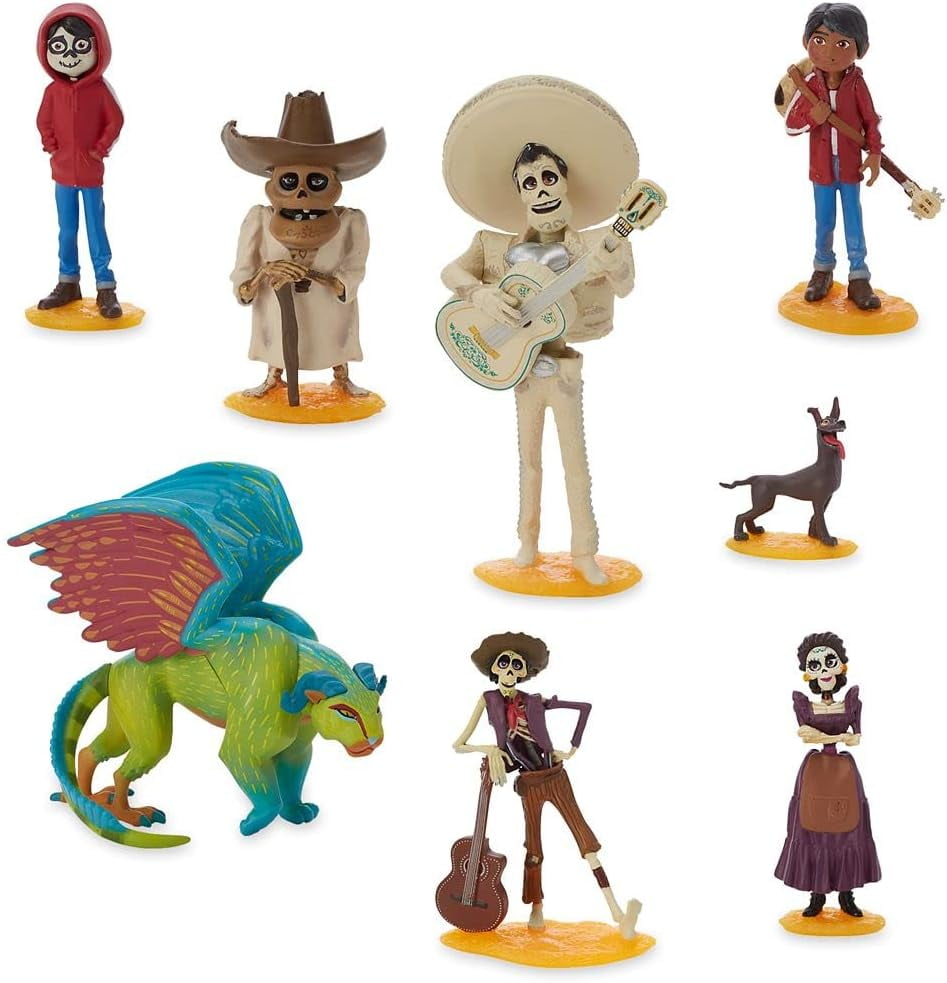 Disney Parks Pixar Coco Exclusive 8-Piece PVC Figure Play Set - Walmart.com