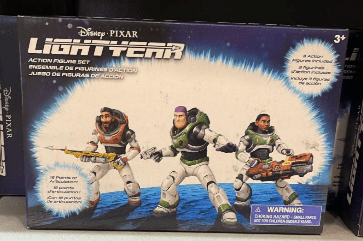 Disney Parks Pixar Lightyear Action Figure Set New with Box - Walmart.com