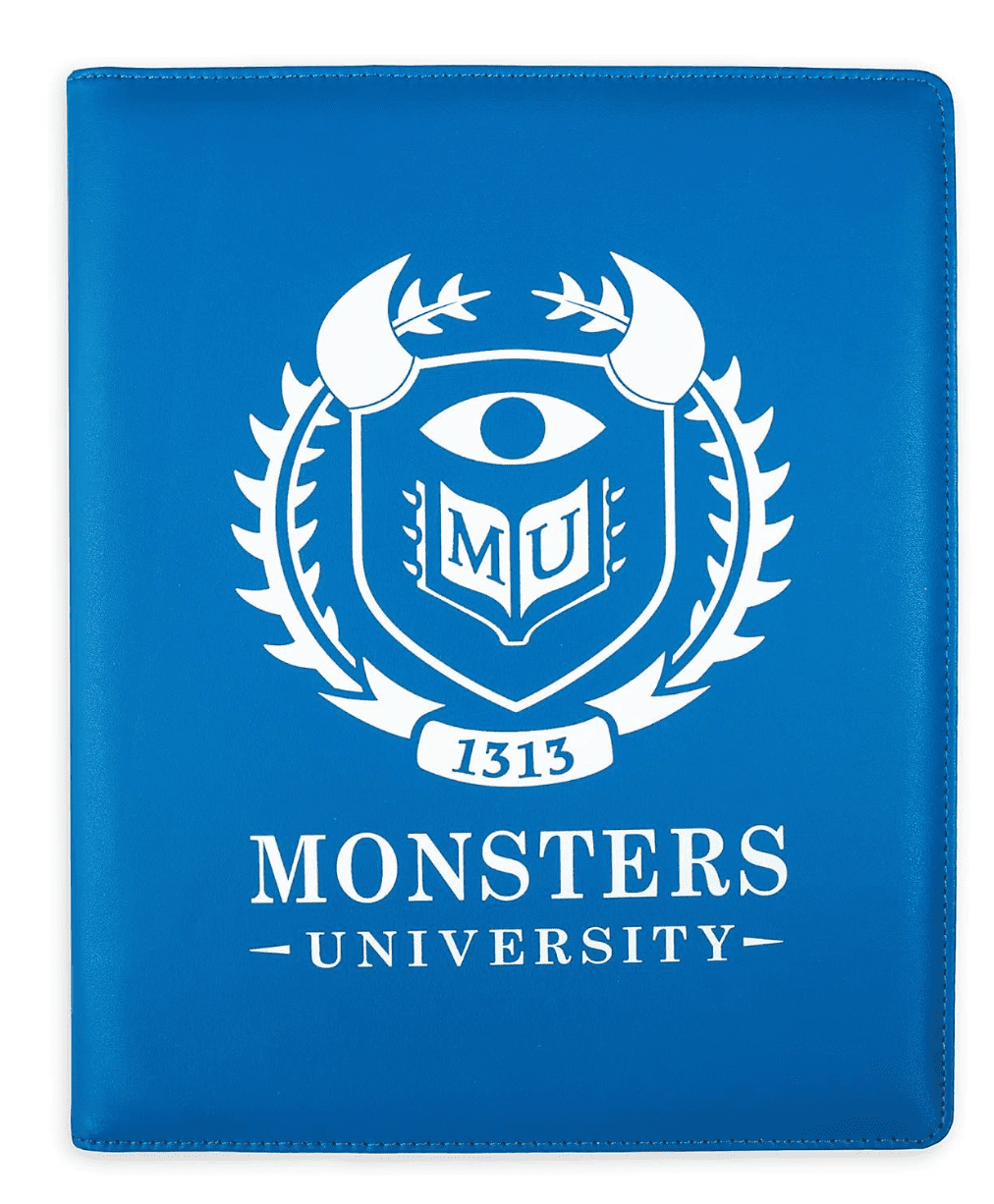 Disney Parks Pixar Monsters University Blue Journal New With Tag ...