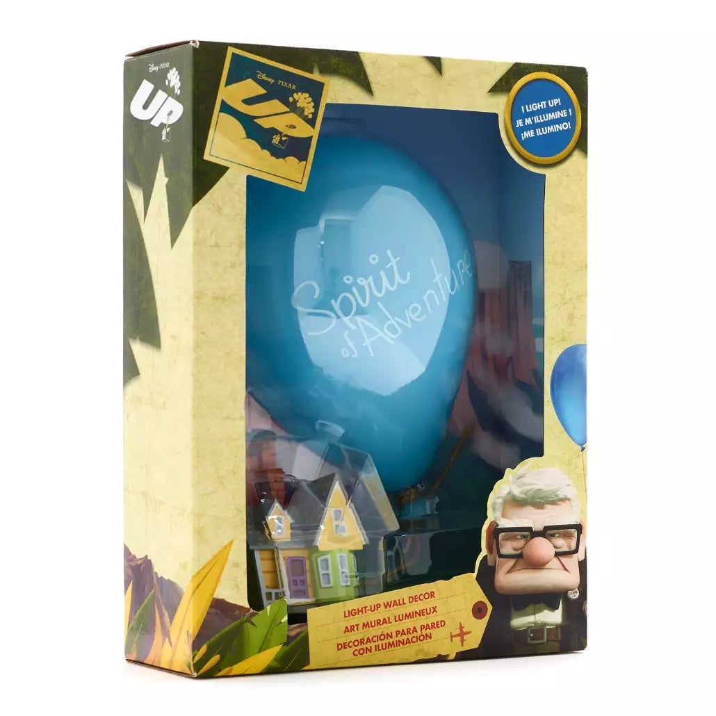 Disney Parks Pixar Up Adventure Awaits Light Up Wall Decor Art ...