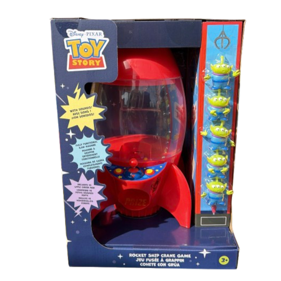 Disney Parks Pizza Planet Space Rocket Ship Crane Game Toy Story New ...